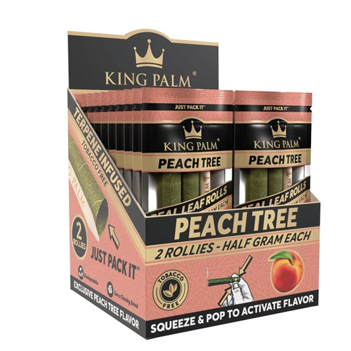 King Palm Peach Tree 2 Mini rolls | Rabbit Habit