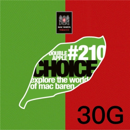 Jp Mac Baren Choice Double Apple #210 30 G | Rabbit Habit