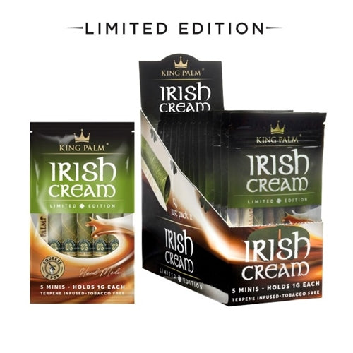 King Palm Irish Cream 5 Mini Rolls | Rabbit Habit
